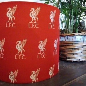 Brand New Handmade Football Soccer Style Fabric Lampshade in Drum Shape ...