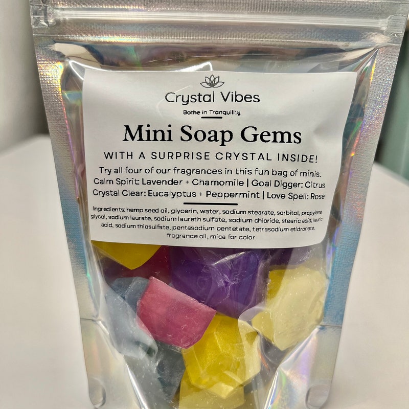 Crystal Soap - Etsy