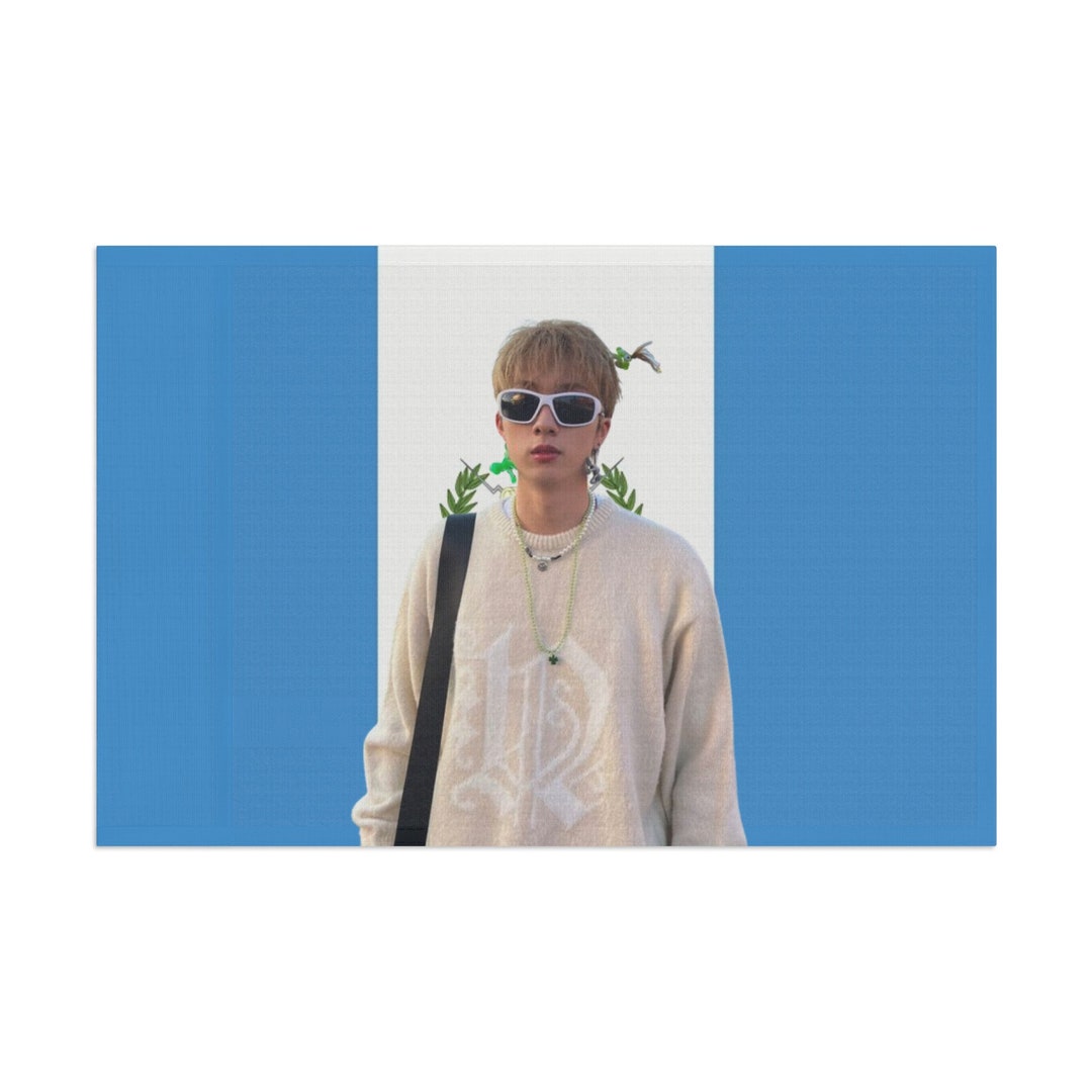 P1harmony Jiung Alien Guatemalan Flag, Wall Tapestry Tour 2024 - Etsy