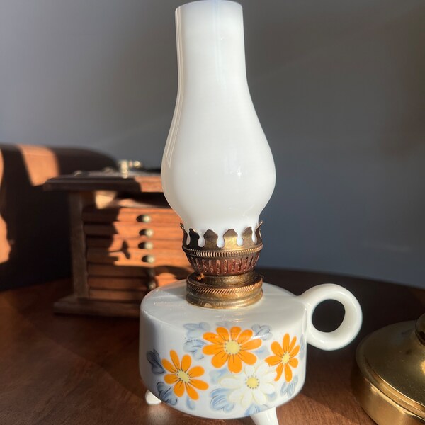 Oil Lamp With Handle - Etsy