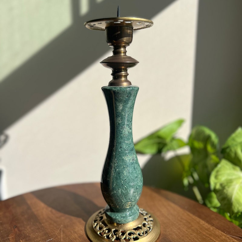 Marble Candle Holder - Etsy