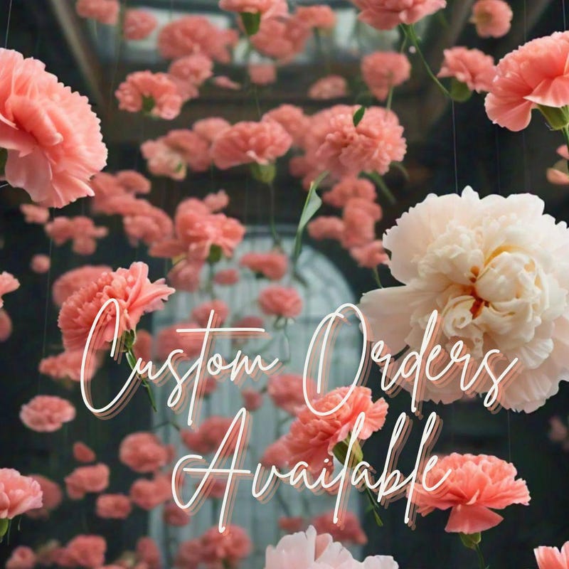 Floating Flower Backdrop - Etsy