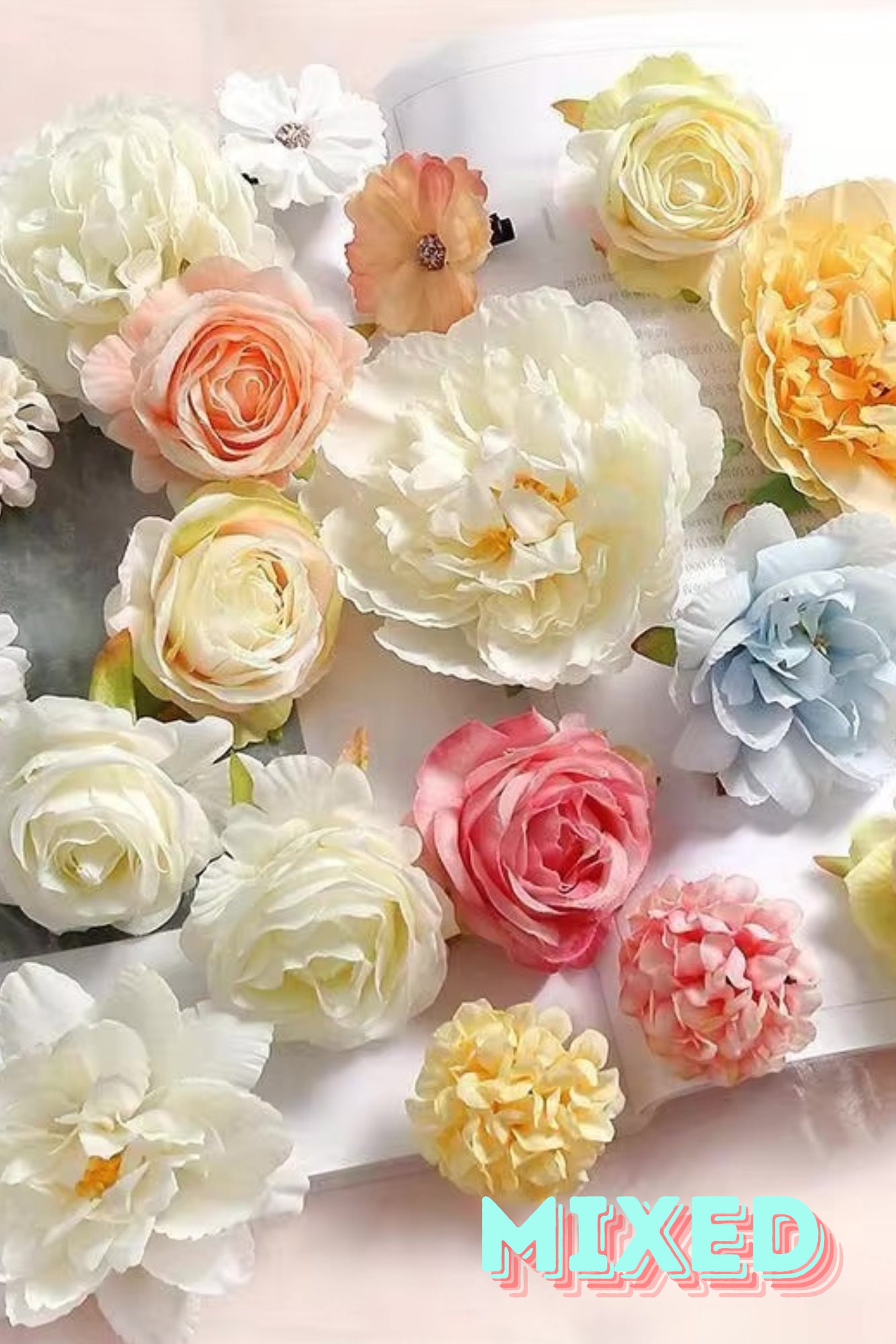 Floating Flower Strands: Elegant Hanging Floral Decor for Weddings ...