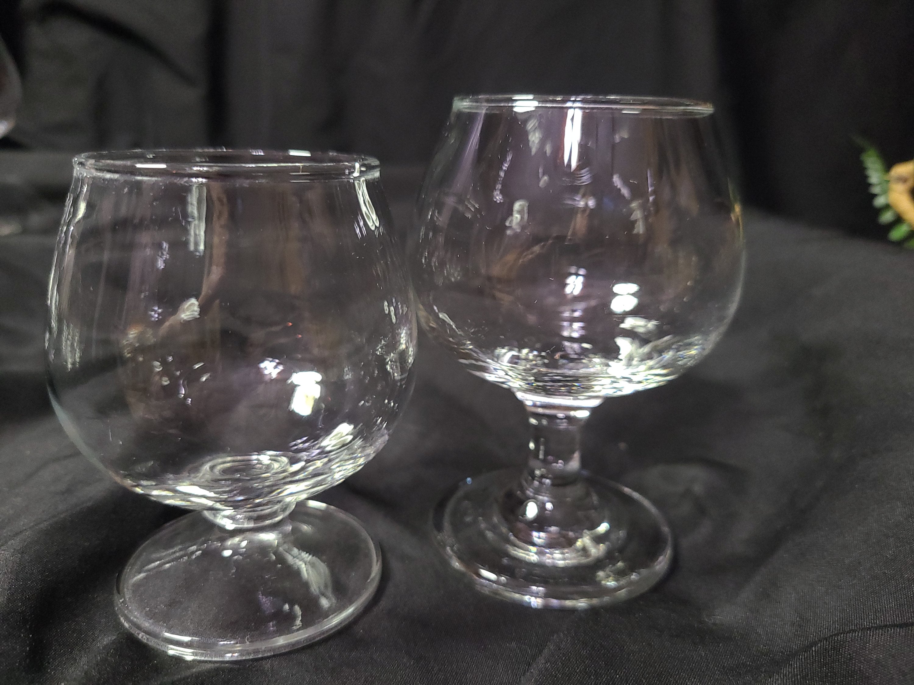 Libbey Clear Glass Embassy Brandy Snifters - Etsy