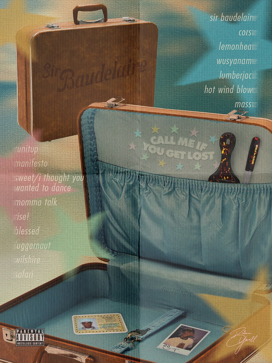 Call Me If You Get Lost Inspired Album Poster - Matte Vertical Posters ...