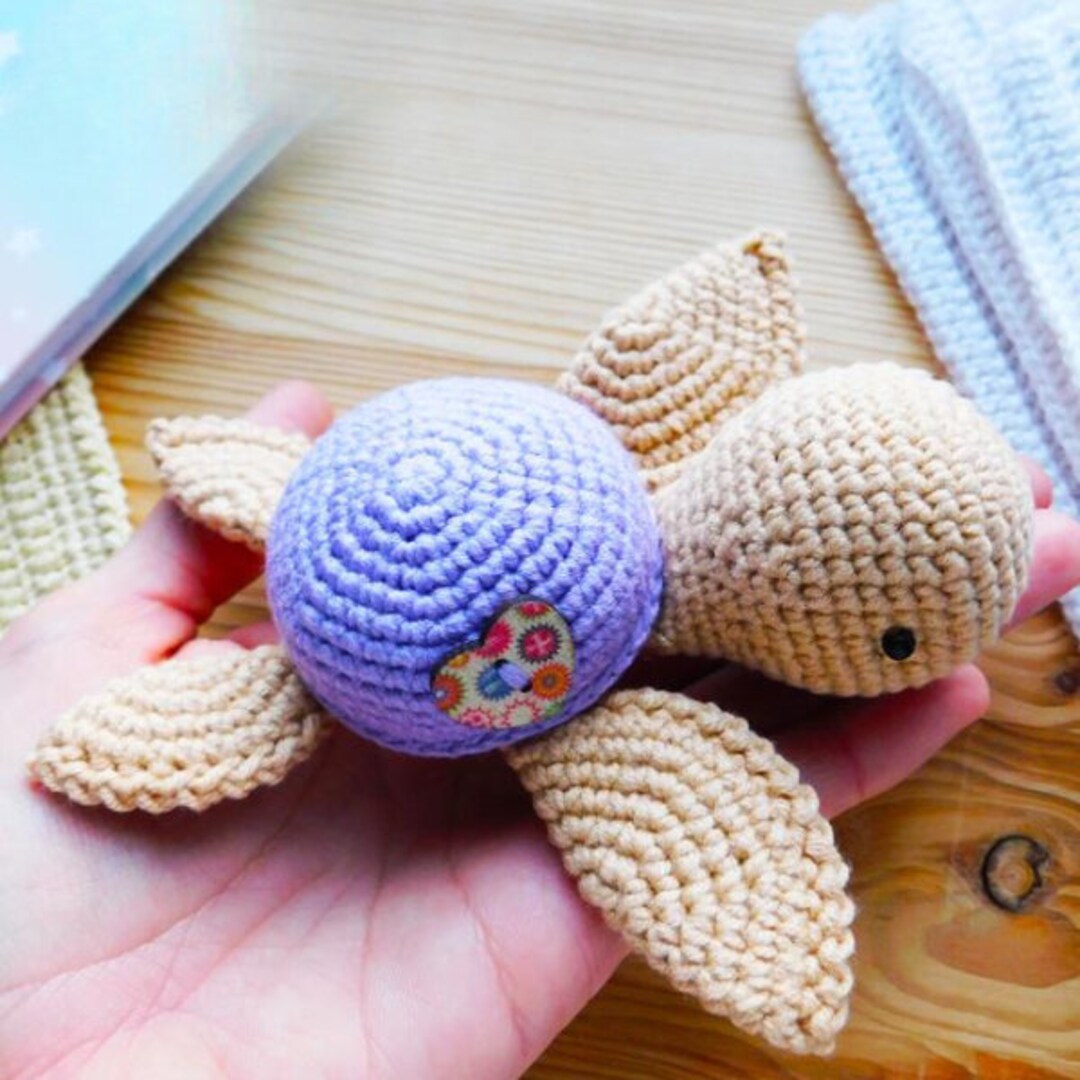 Turtle Crochet Pattern PDF Download Amigurumi Pattern Big Turtle ...