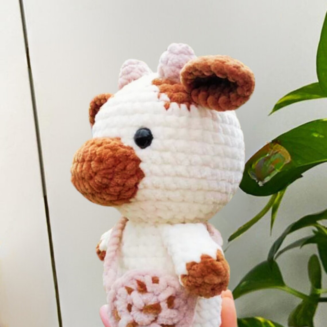 The Milky Cow Crochet Pattern, Cow Plush Pattern, Bull Amigurumi ...