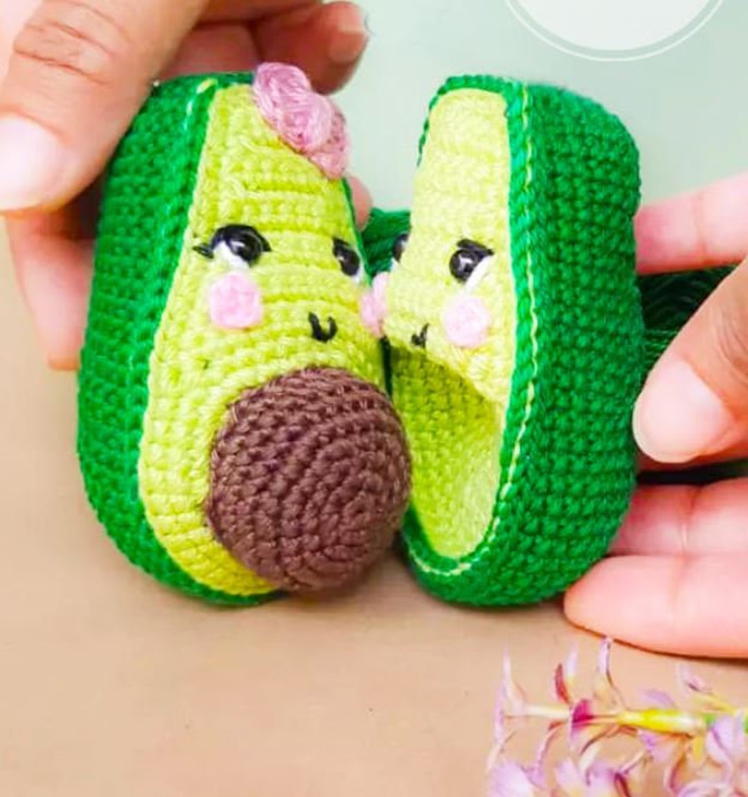 CROCHET PATTERN Avocado / Amigurumi Tutorial PDF File - Etsy