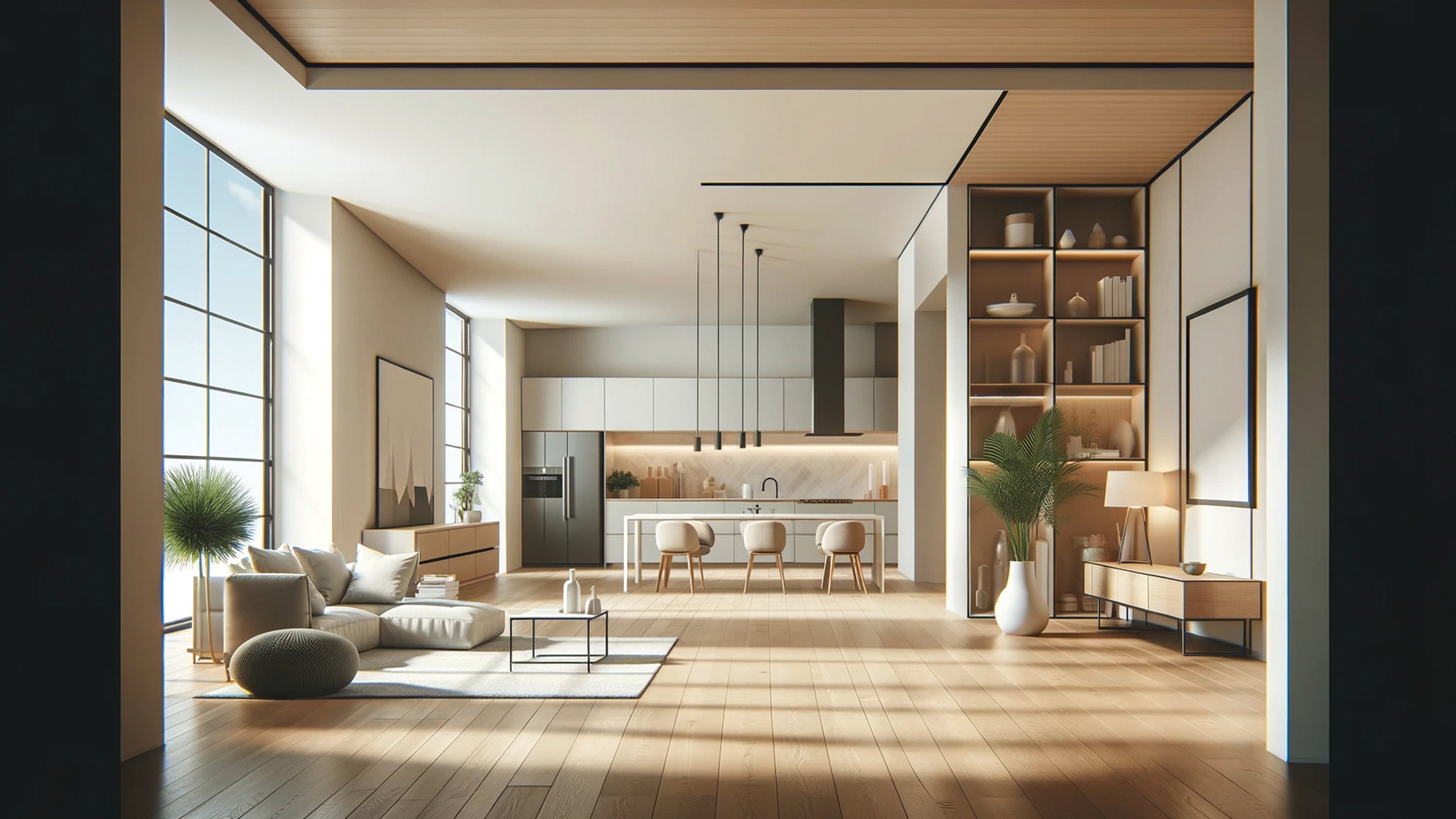 5 Modern Home Zoom Backgrounds Bundle of 5 5 Free Blurred Versions ...