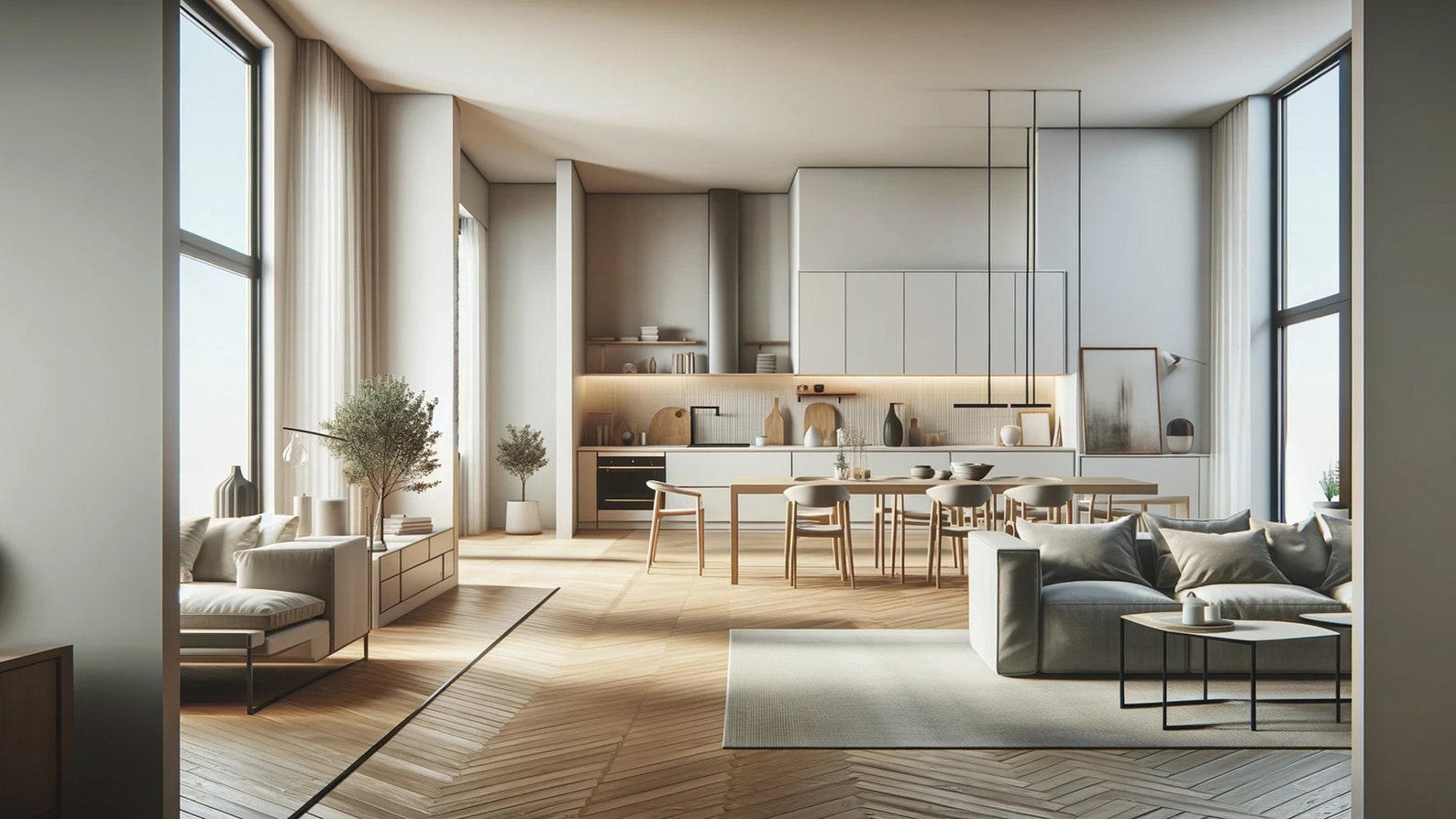 5 Modern Home Zoom Backgrounds Bundle of 5 5 Free Blurred Versions ...