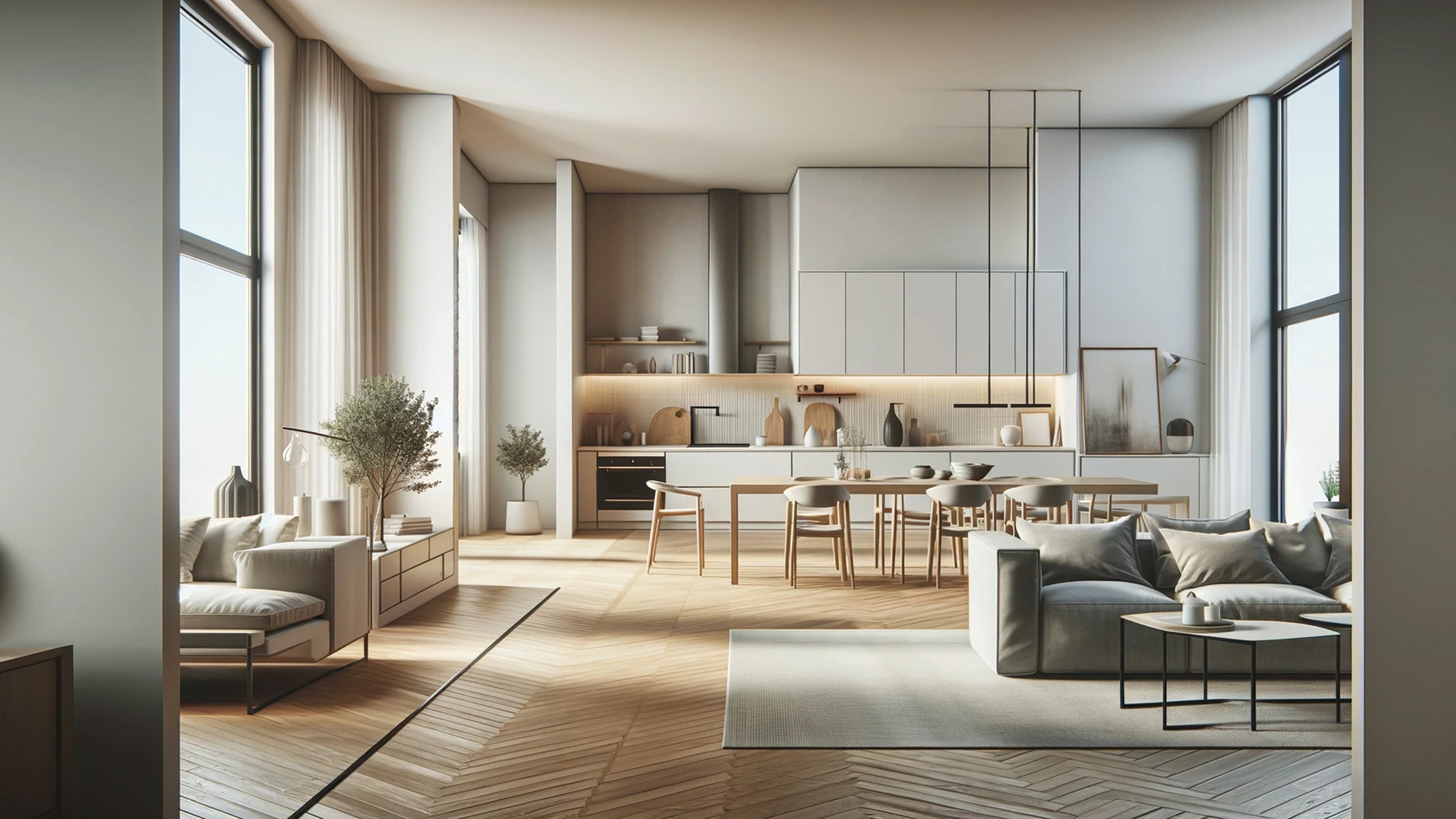 5 Modern Home Zoom Backgrounds Bundle of 5 5 Free Blurred Versions ...