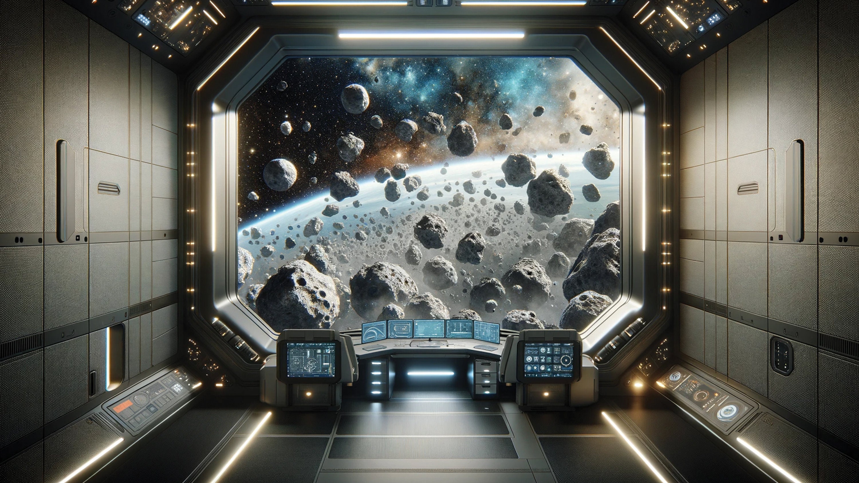 Space Station Cool Virtual Background Bundle of 5 Perfect Background ...