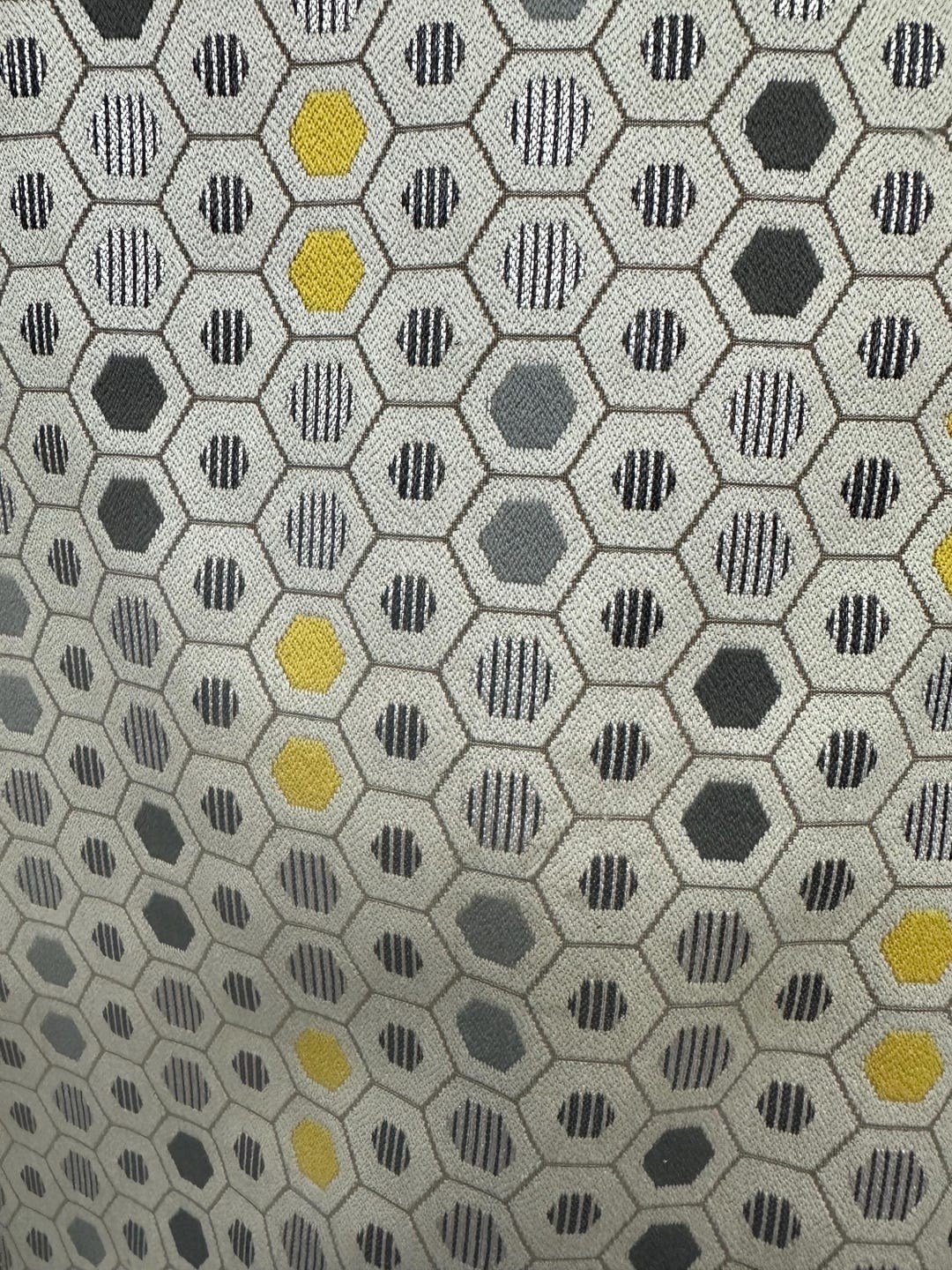 Designtex Segment Warbler Honeycomb Design Gray Upholstery Fabric, Total 4 Yards - Etsy