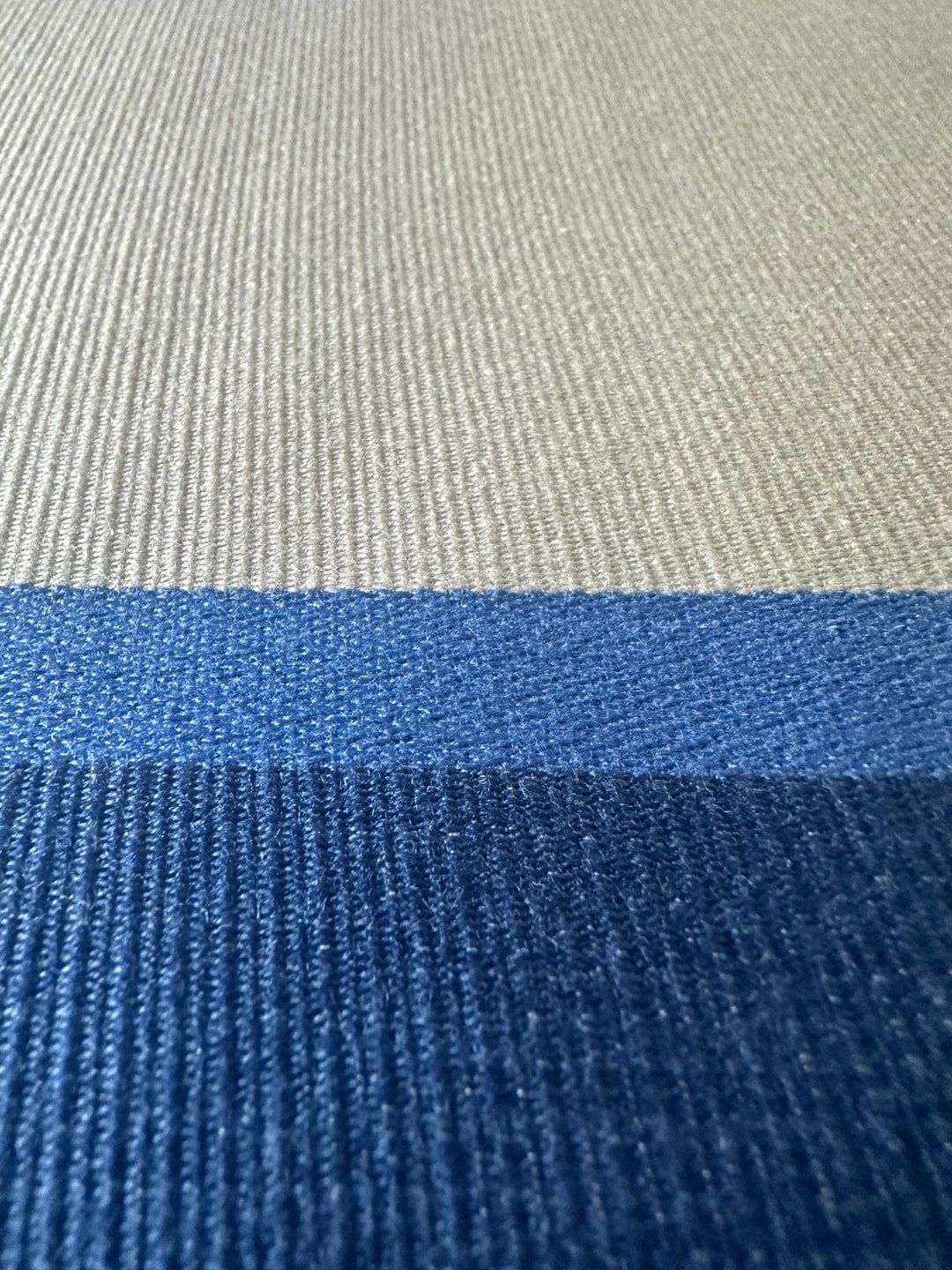 Ethan Allen, Elegant Blue/creme Stripe - Total Yardage 2 1/2 - Etsy