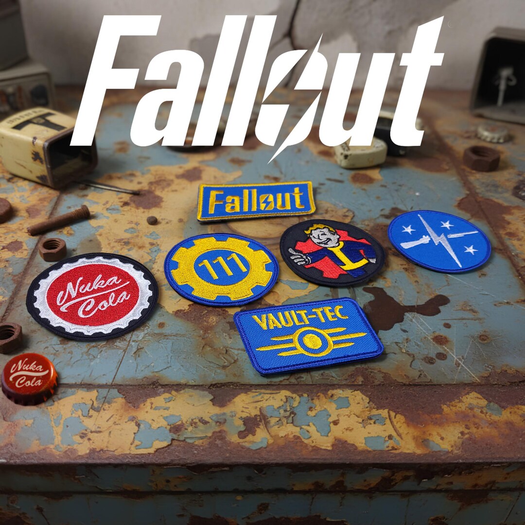 Fallout Embroidered Patch Set – Vault Boy & Vault-tec - Etsy