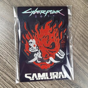 Samurai Cyberpunk 2077 Patch – High-quality Embroidered Velcro Badge ...