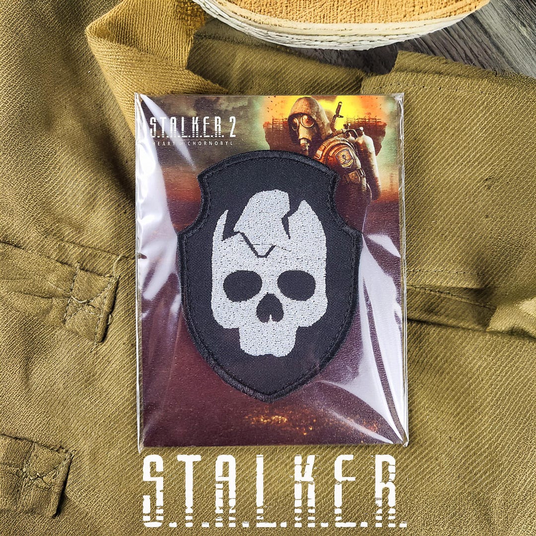 S.T.A.L.K.E.R. Bandit Patch - Embroidered Badge - Gift Packaging ...