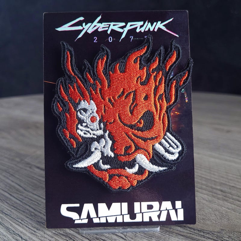 Cyberpunk Samurai Logo - Etsy