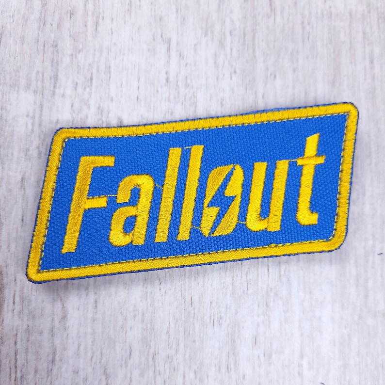 Fallout Embroidered Patch Set – Vault Boy & Vault-tec - Etsy