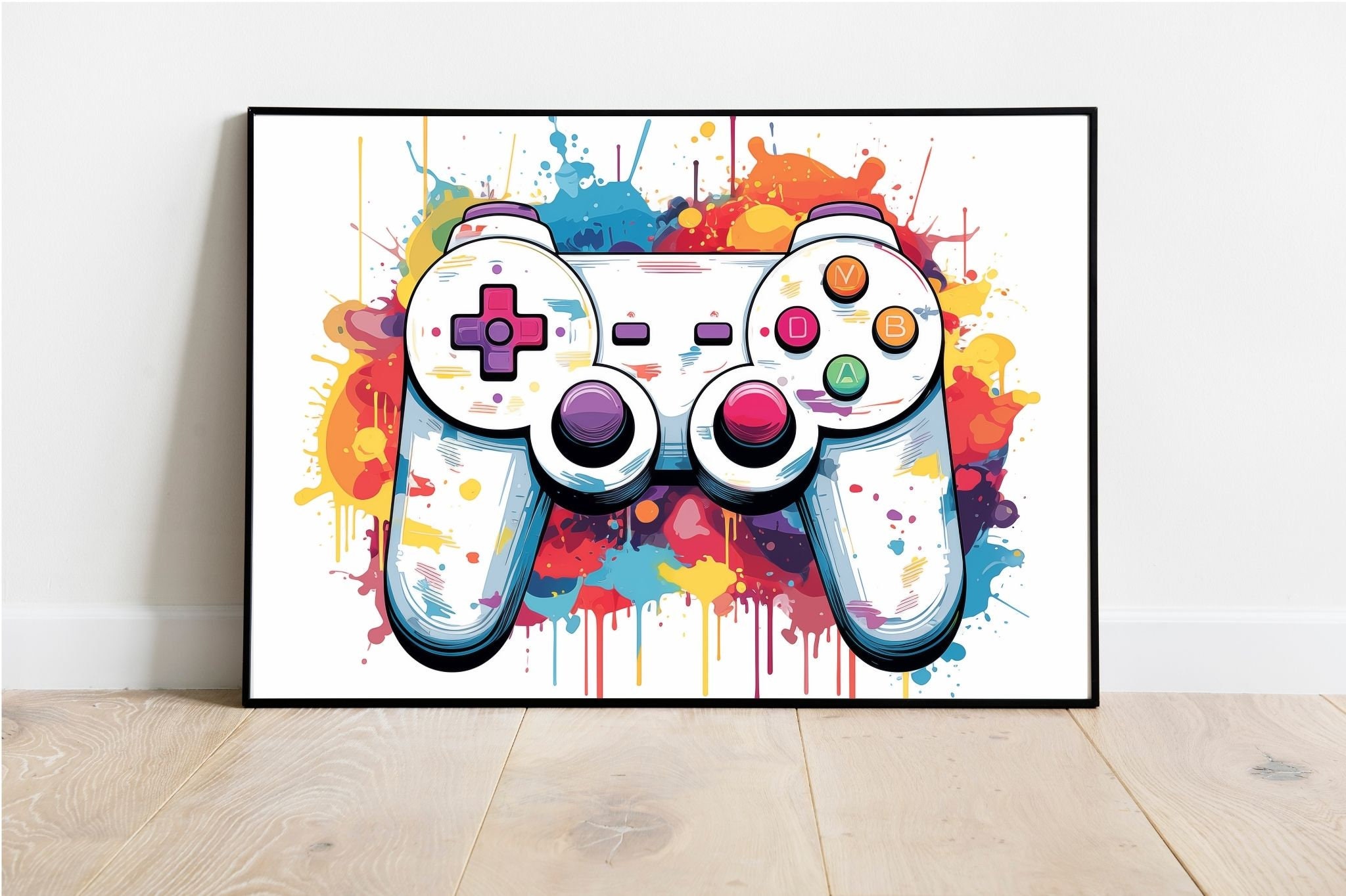Gaming Prints, Gaming Poster, Gaming Wall Art Set of 3, Gaming Room ...