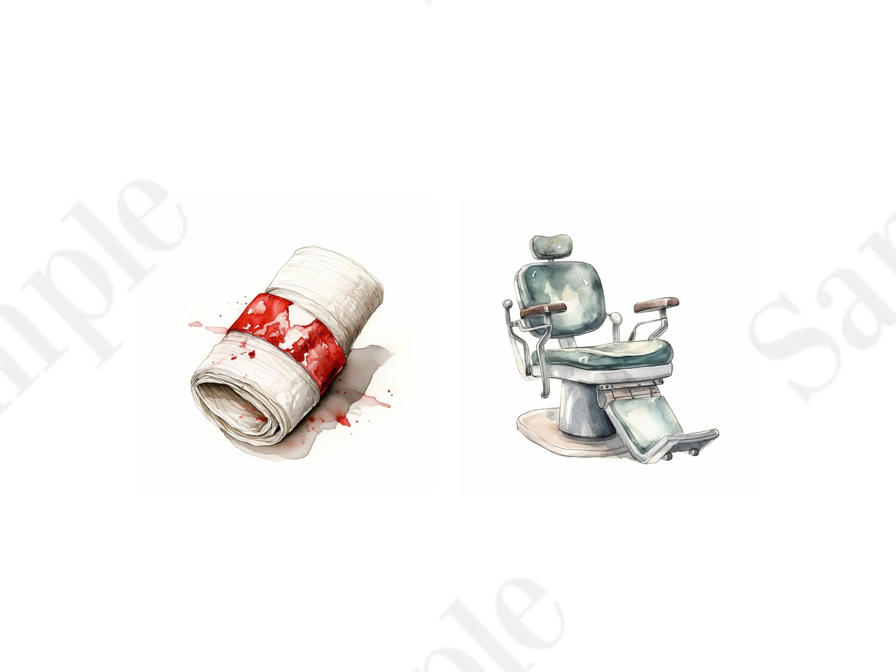 Watercolor Medical Clipart | Health, Doctor, Nurse, Ambulance, Hospital ...