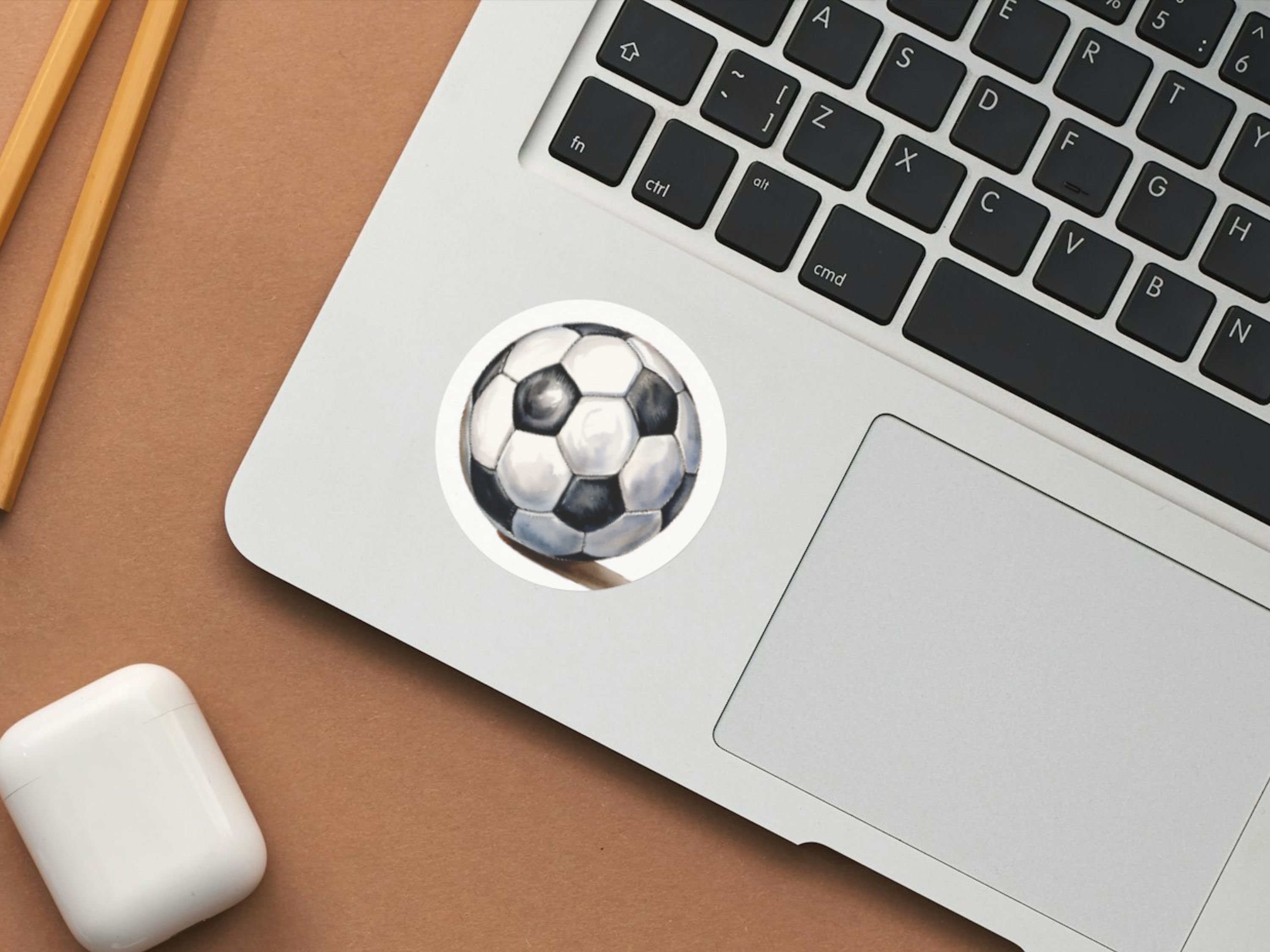 Watercolor Football Themed Clipart, Soccer Match Clipart, Football ...