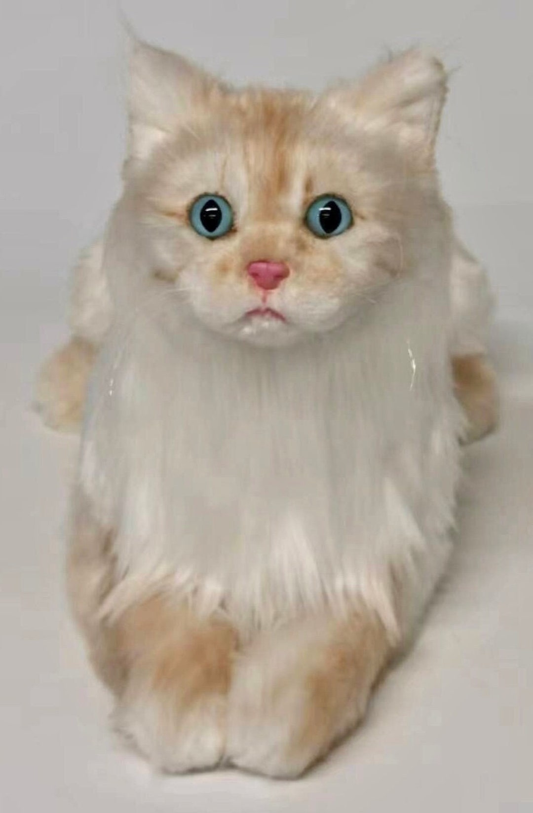 Feline Companion Lifelike Plush Cats, Realistic Plush Felines Lifelike ...