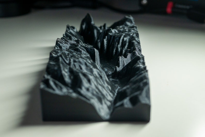 Custom 3D Printed Topographical Maps - Etsy