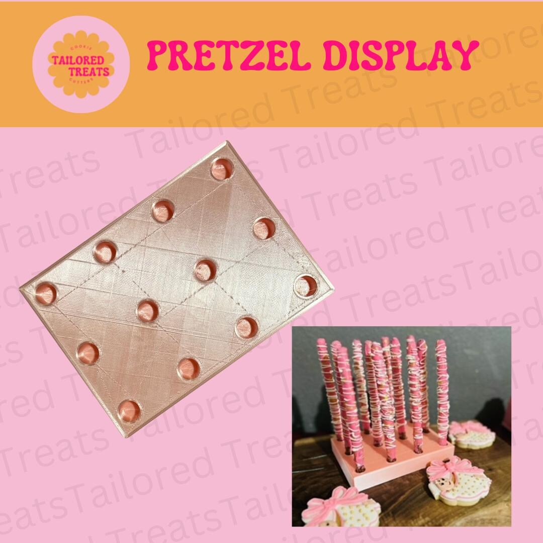 Pretzel Display for Decorated Pretzel Rods - Etsy