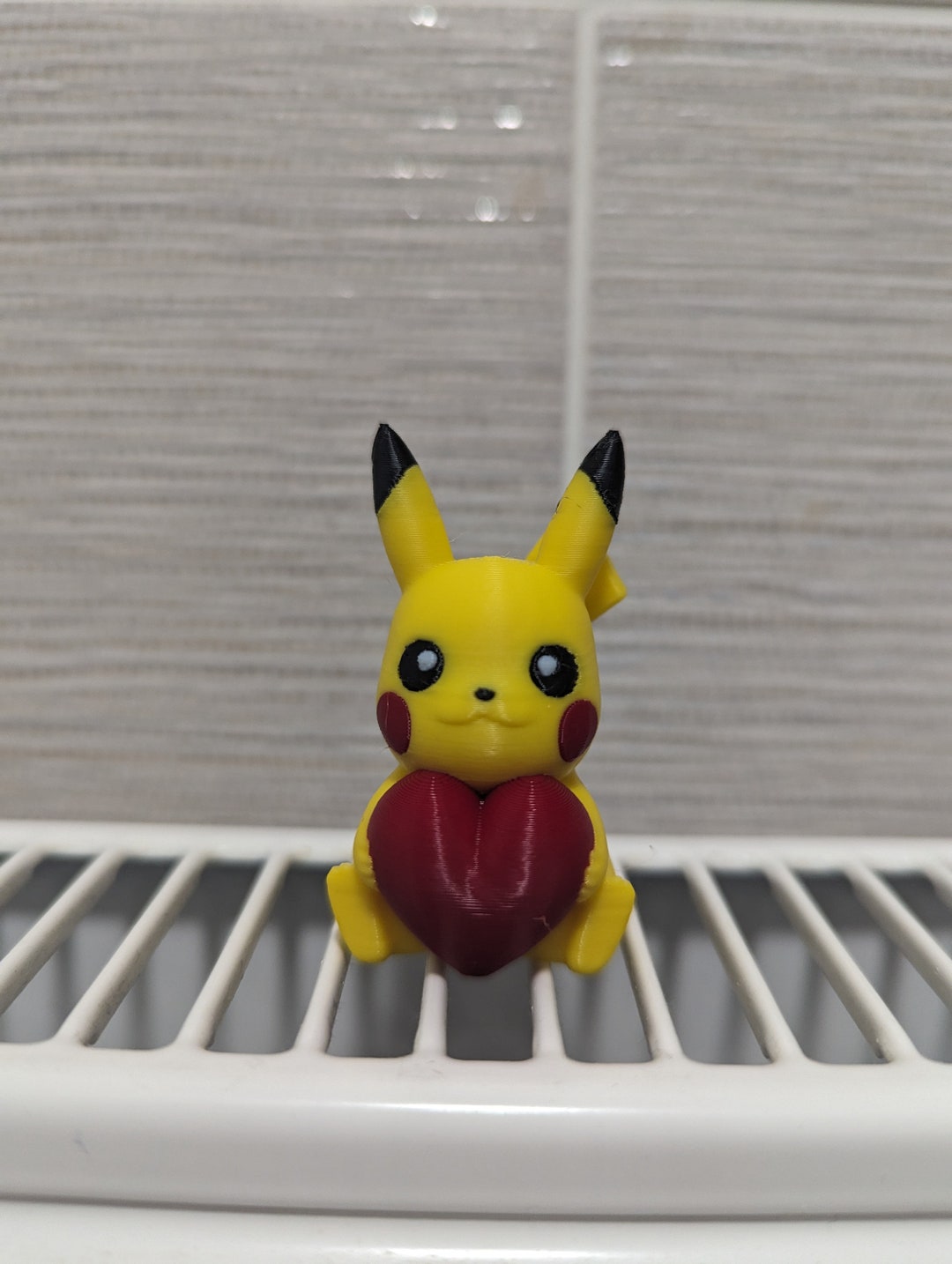 Love Heart Pikachu Lovely and Charming Pokemon Inspired Romantic Gift ...