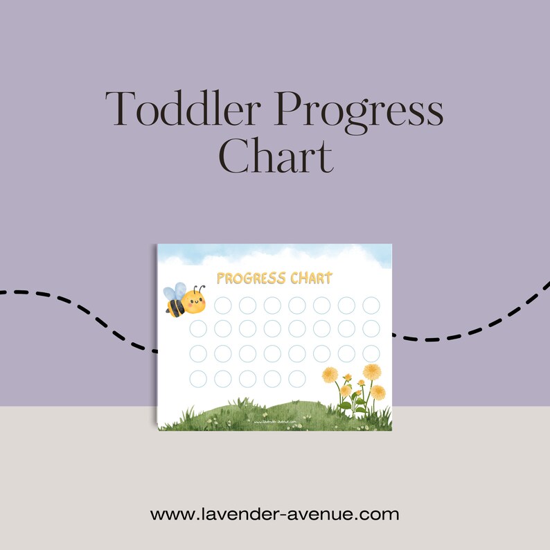 Printable Reward Chart, Behavior Progress Sheet, Potty Training, Daily ...