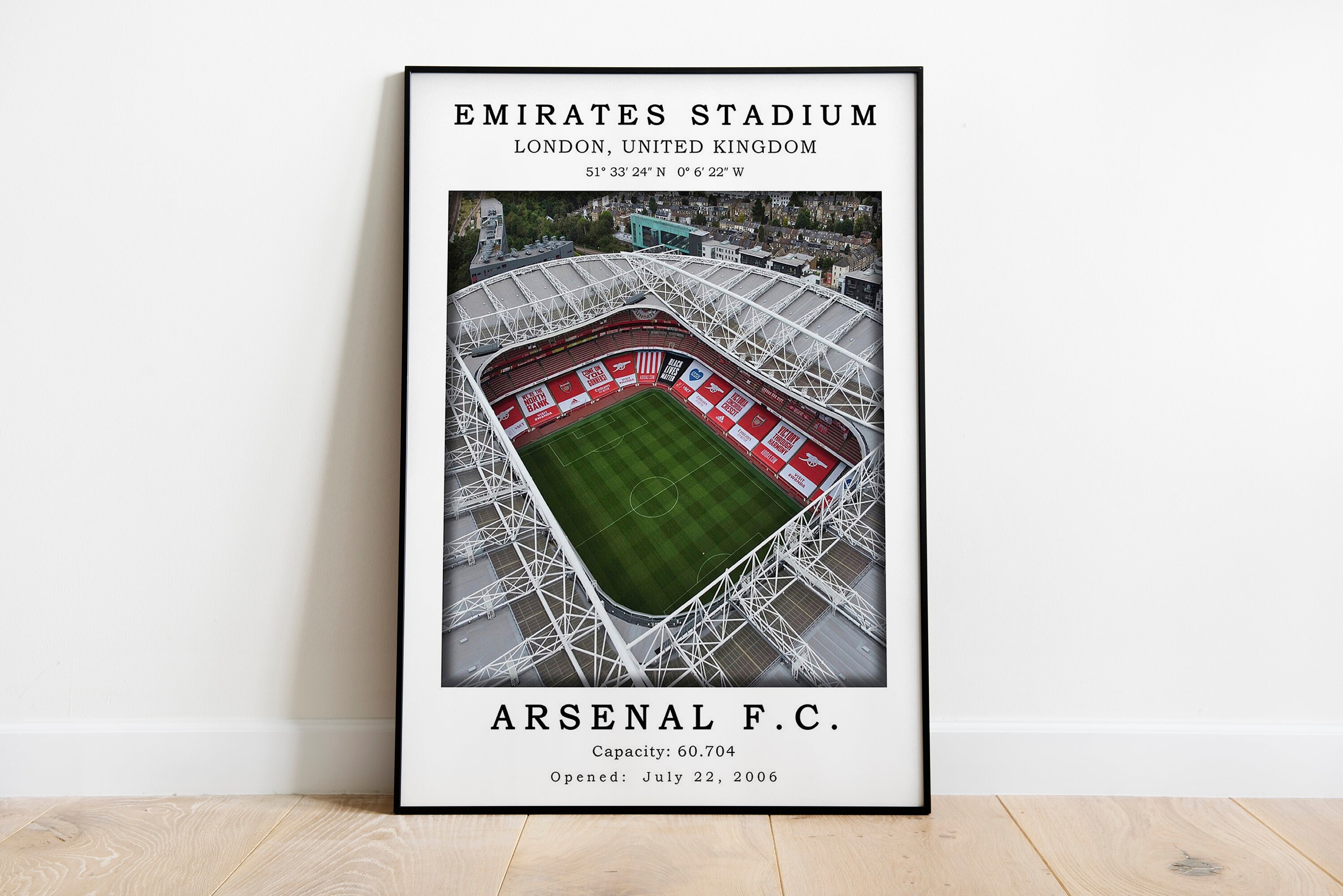 Arsenal Poster, Emirates Stadium Poster, Wall Art, Wall Decor, 4K ...