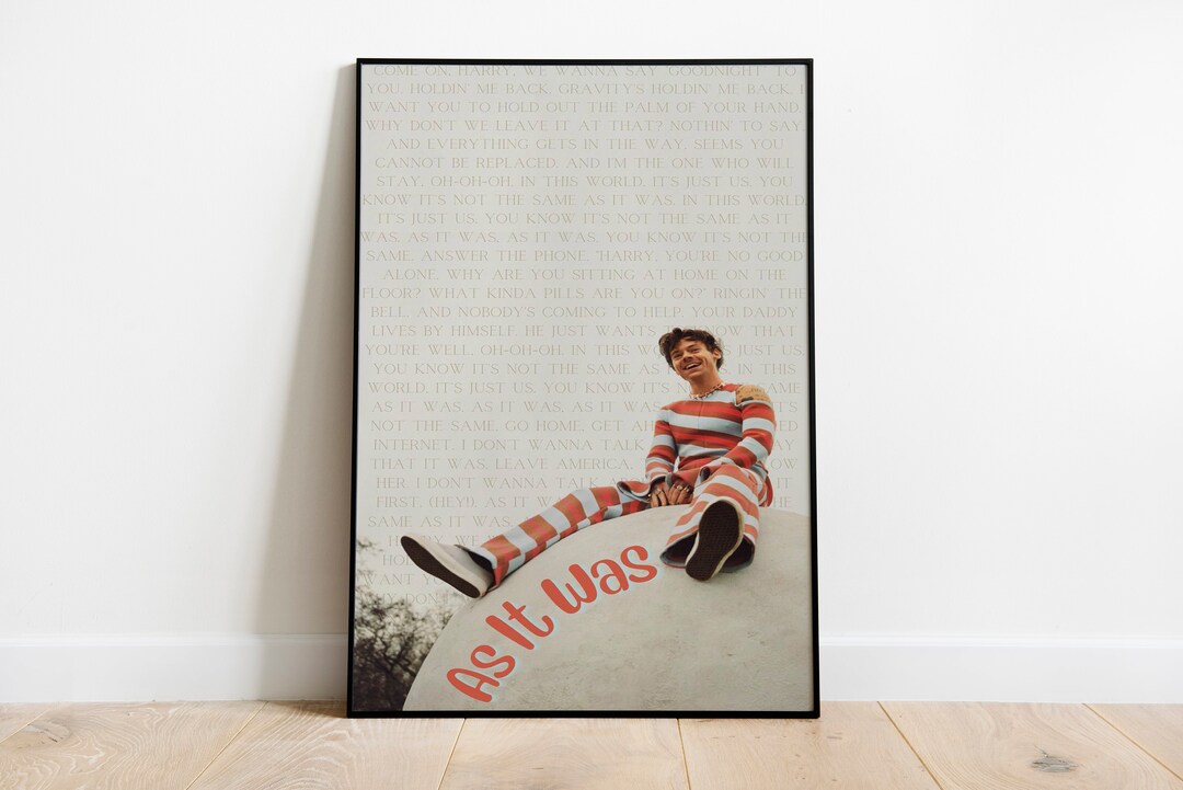 Harry Styles Poster, Harry's House Album Poster, Music Poster, Premium ...