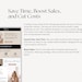 Virtual Assistant Canva Sales Page Template, VA Services Canva Website ...