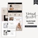 Virtual Assistant Canva Sales Page Template, VA Services Canva Website ...