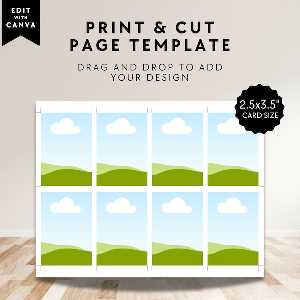 35x25 Label Template - Etsy