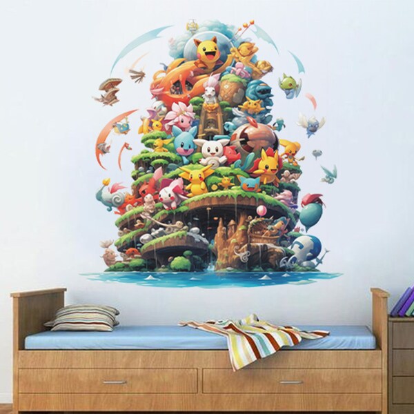 Anime Wall Stickers - Etsy