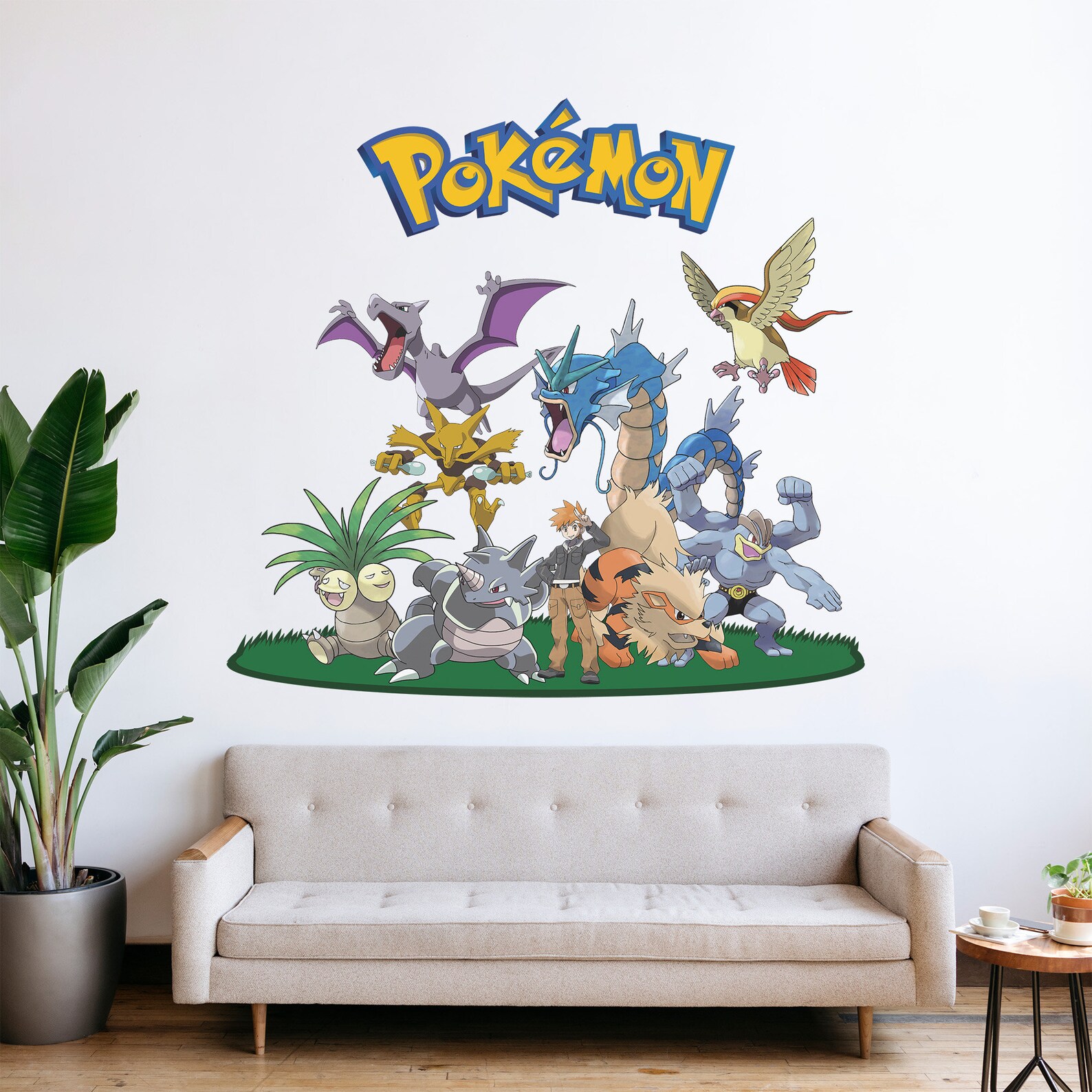 Pikachu Wall Decal Pokemon Wall Art Snorlex Wall Decal Charlizard ...