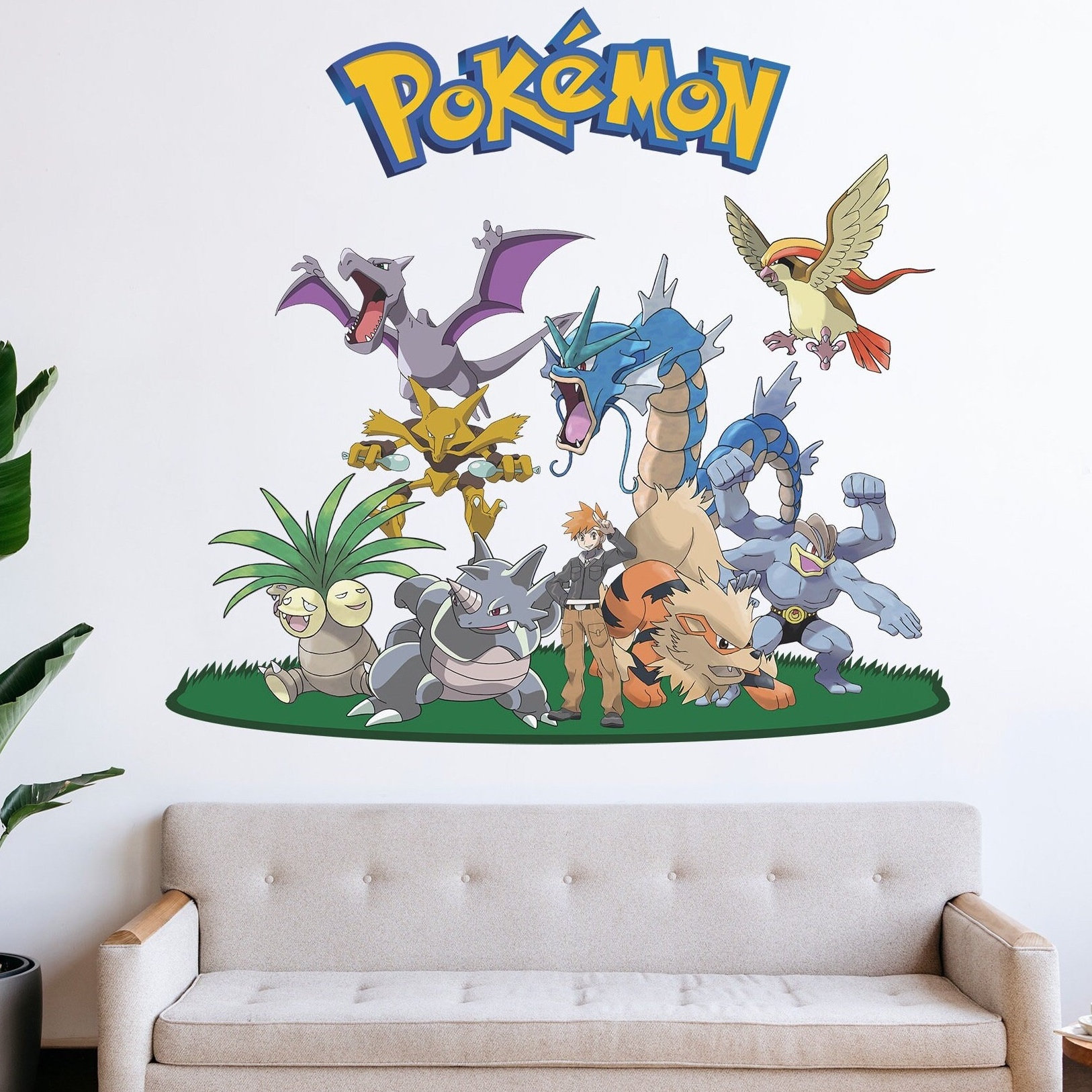 Pokemon Wall Art Pikachu Wall Decal Snorlex Wall Decal Charlizard ...