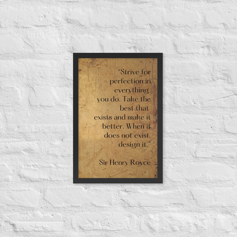 Inspirational Engineering Quote Poster Modern Minimalist Wall Art ...