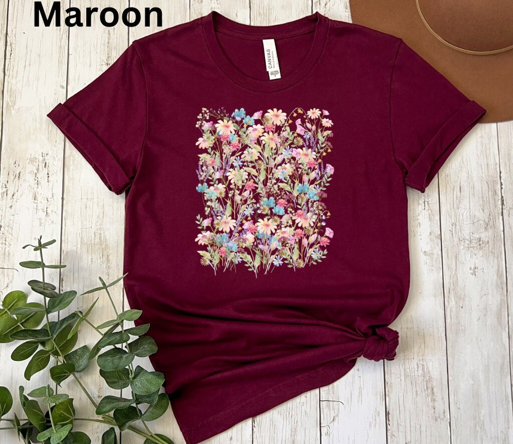 Antique Cottagecore Goblincore Floral Shirtcottage Core Shirtsgoblin ...