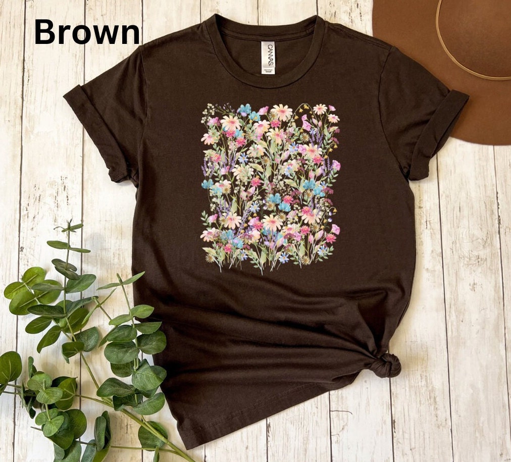 Antique Cottagecore Goblincore Floral Shirtcottage Core Shirtsgoblin ...