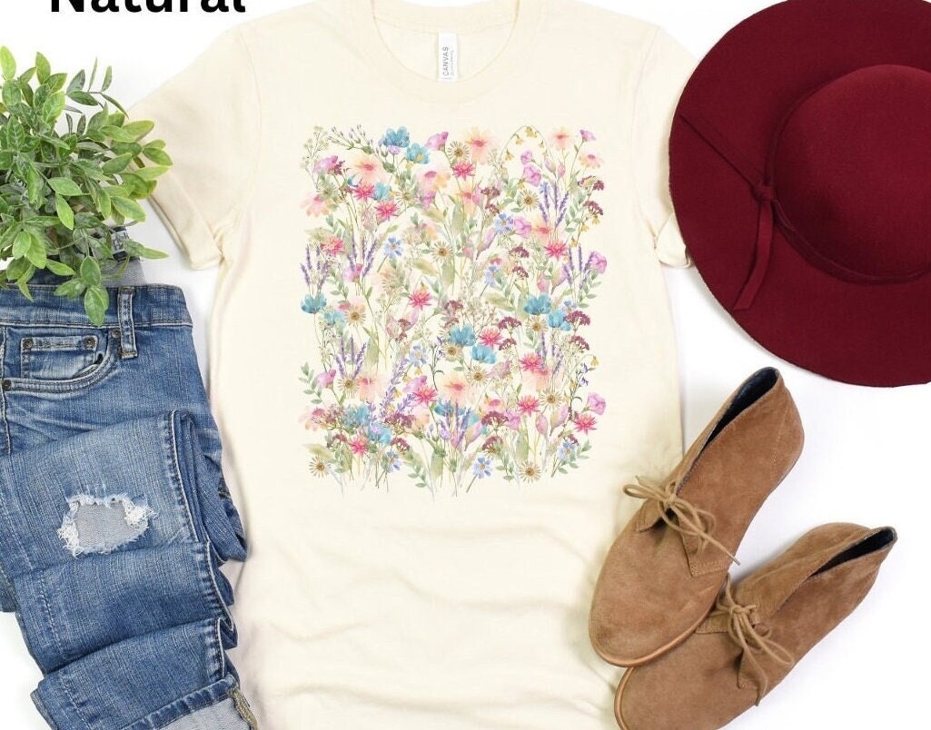 Antique Cottagecore Goblincore Floral Shirt~cottage Core Shirts~goblin ...