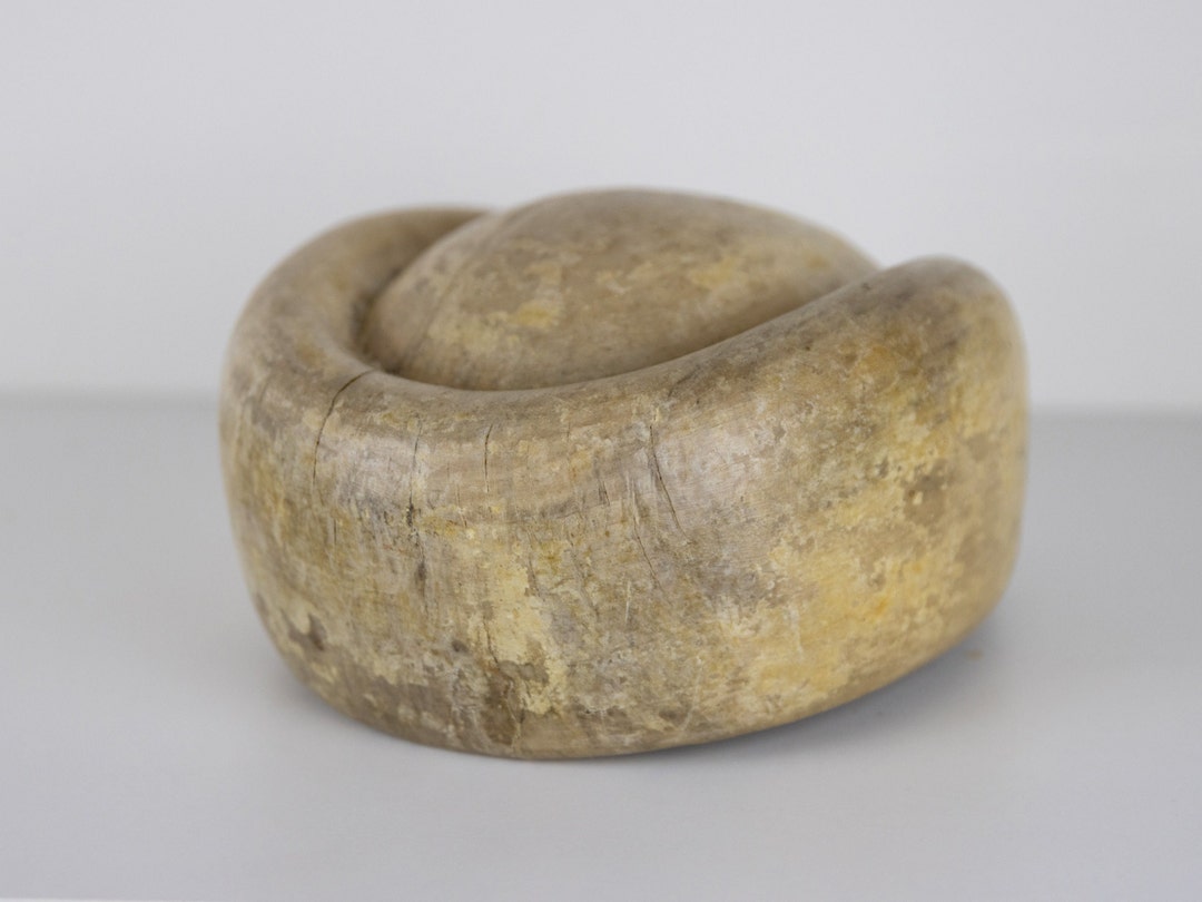 Hostess Hat Block. Pillbox, Stewardess Hat Form. MILLINERY Wooden Hat ...