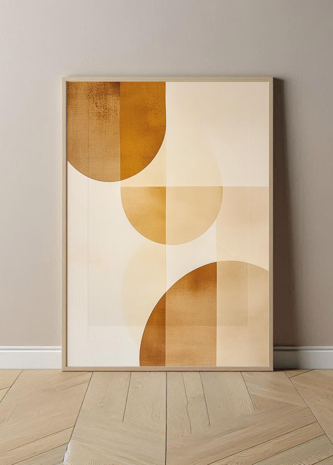 Modern Geometric Art ~ Digital Download ~ Abstract Wall Art ~ Mid ...