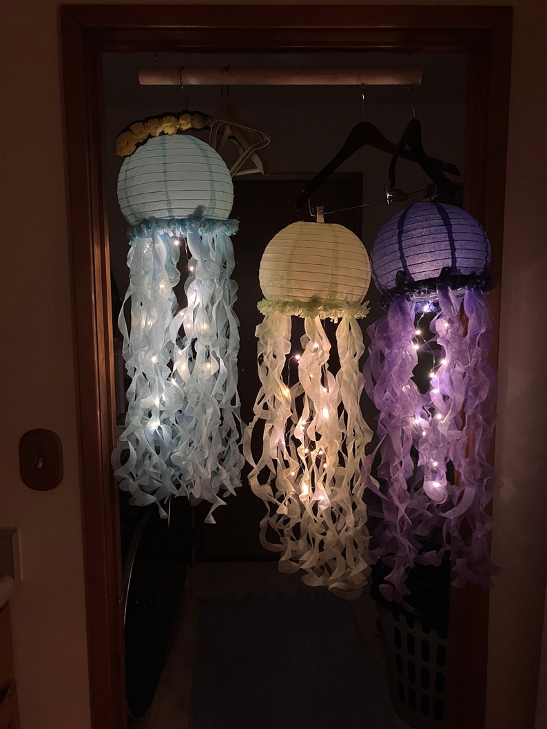 Jellyfish Paper Lanterns - Etsy