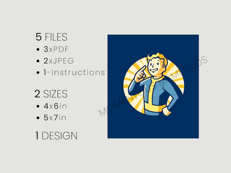 Fallout-themed Happy Birthday Card - With Fallout Series Video Game ...