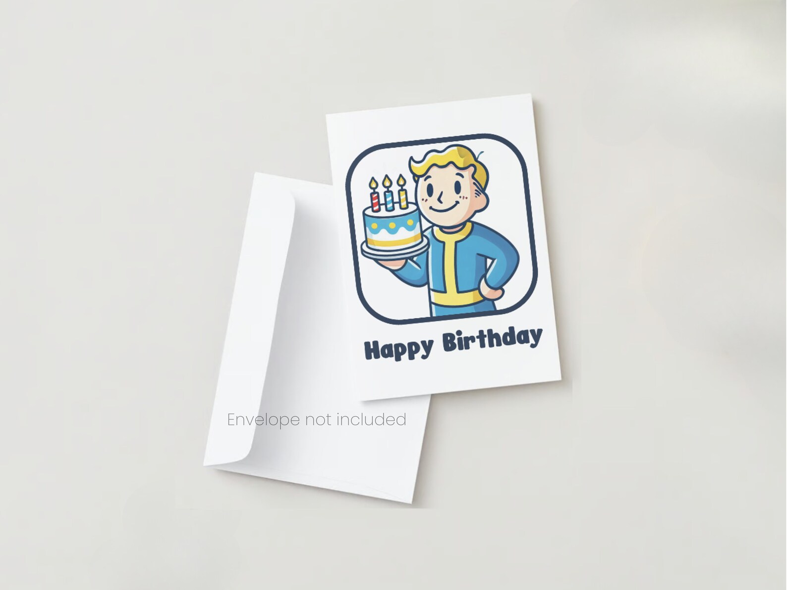 Happy Birthday Fallout! - Fallout Inspired Greeting Card, Printable ...