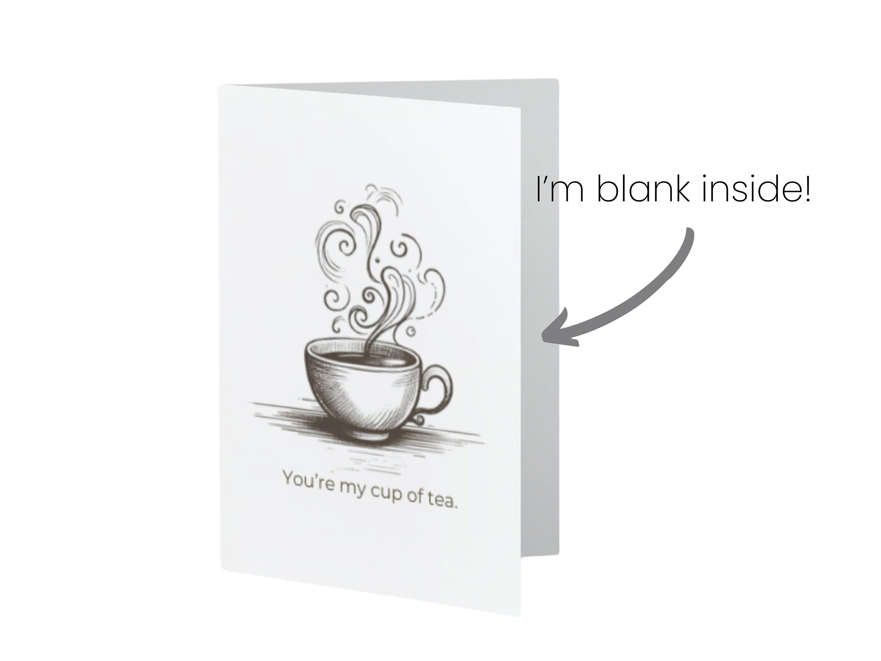 Youre My Cup of Tea - Printable Appreciation Note - Digital ...