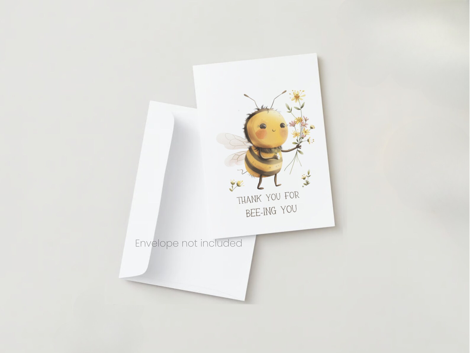 Thank You for Bee-ing You! | Punny Thank You Card | Printable Bee Card ...